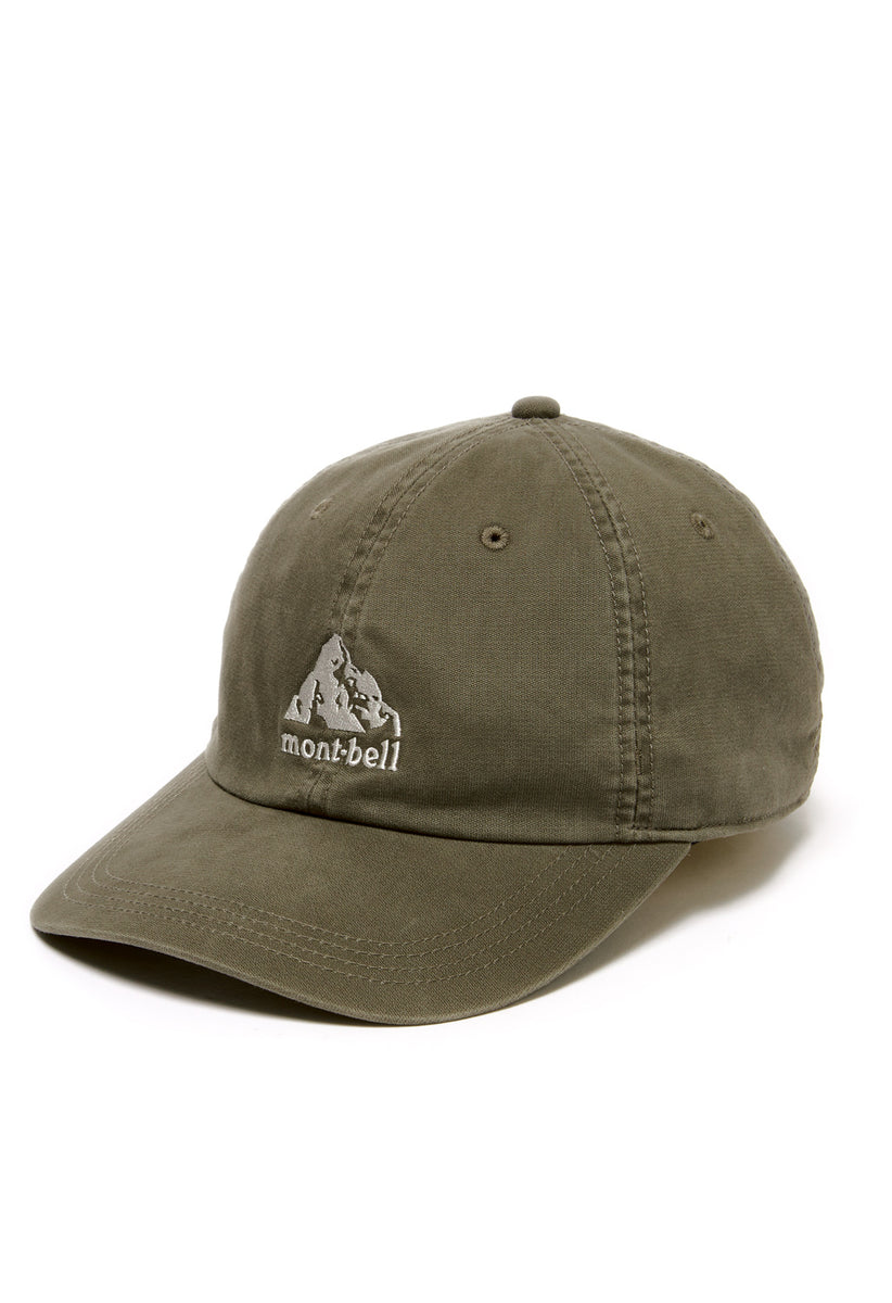 Washed Out Cotton Cap (Brown) – Montbell UK