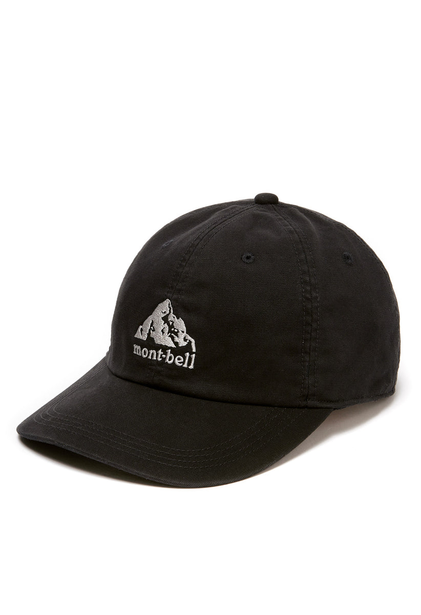 Washed Out Cotton Cap (Black) – Montbell UK