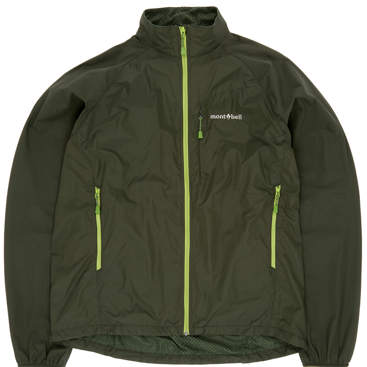 Men's Light Shell Outer Jacket (Dark Green) – Montbell UK
