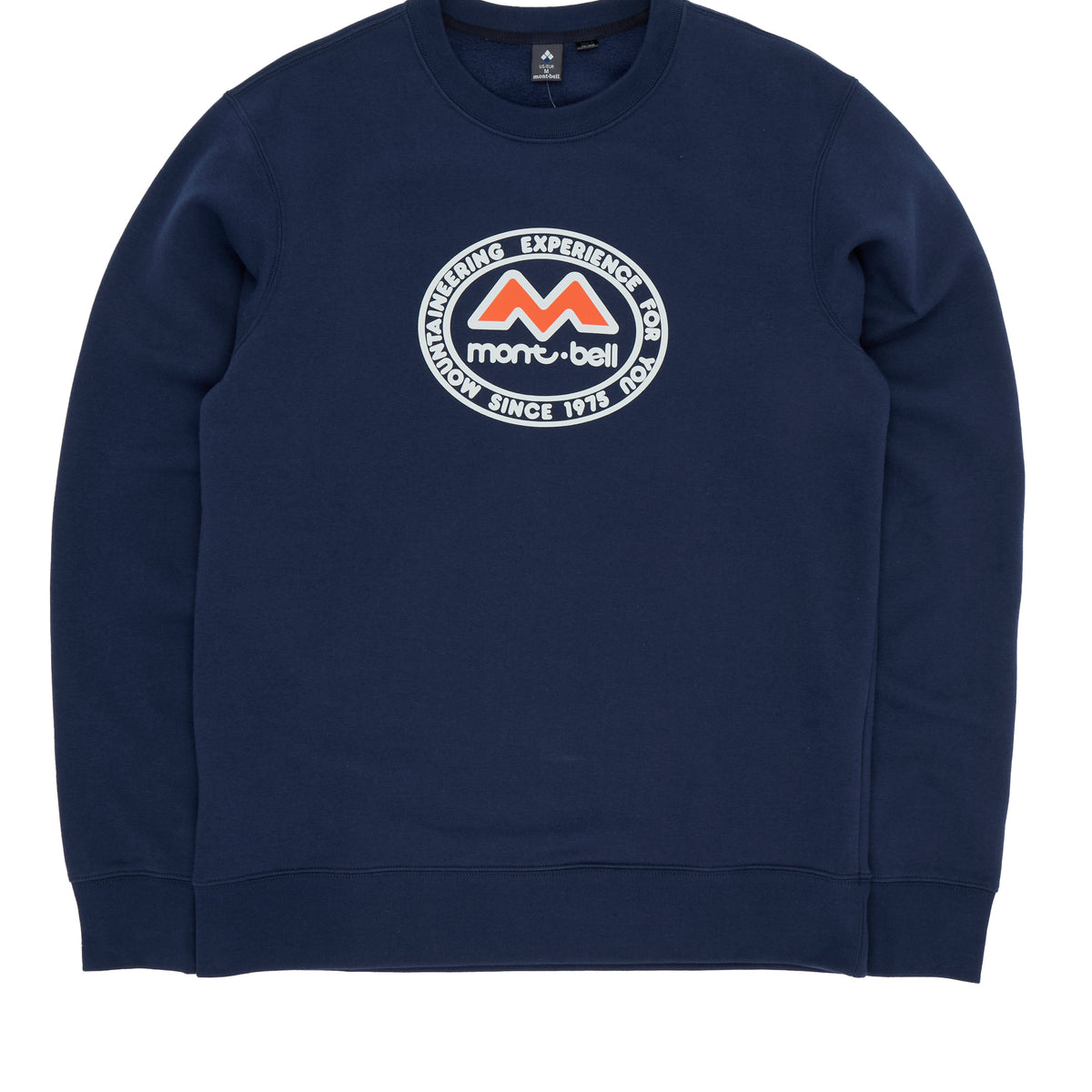 50th Anniversary Cotton Sweatshirt M Mark (Navy) – Montbell UK