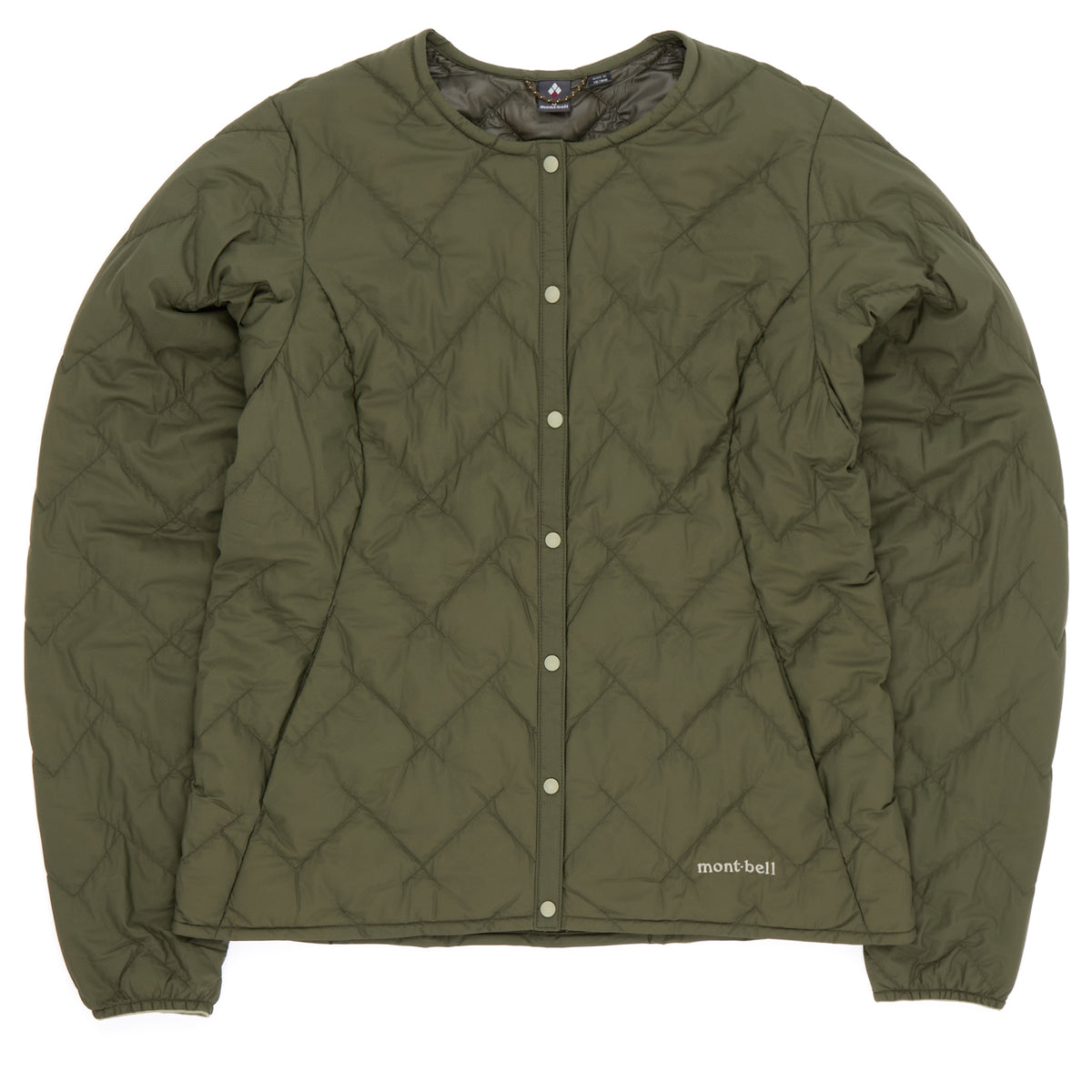 Women's Superior Down Round Neck Jacket (Khaki) – Montbell UK